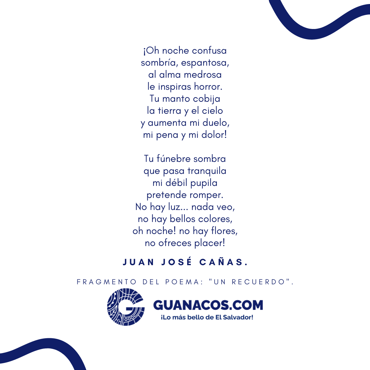 Juan José Cañas y el Himno Nacional de El Salvador | Guanacos