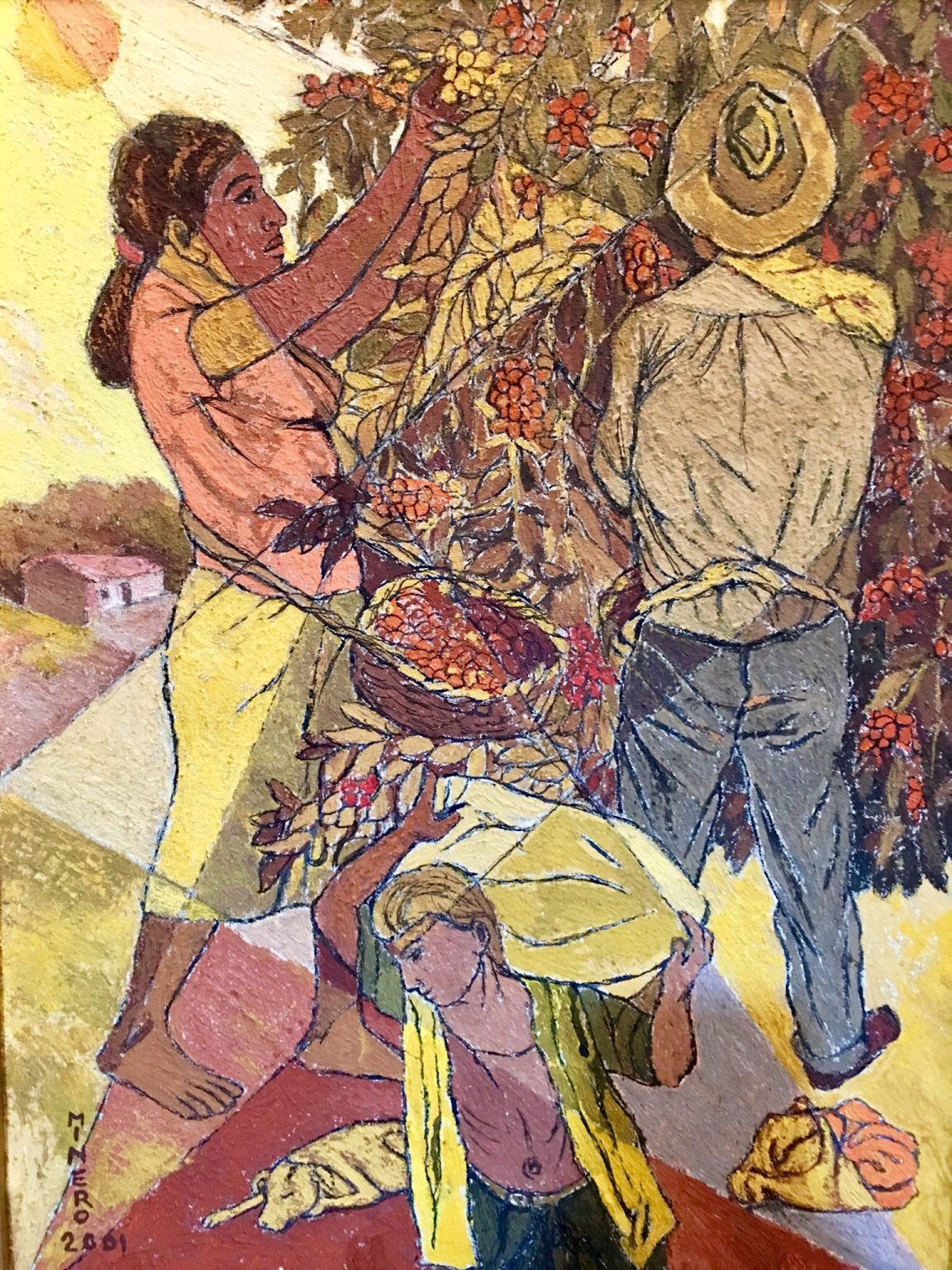 Camilo Minero, destacado artista de la realidad salvadoreña | Guanacos